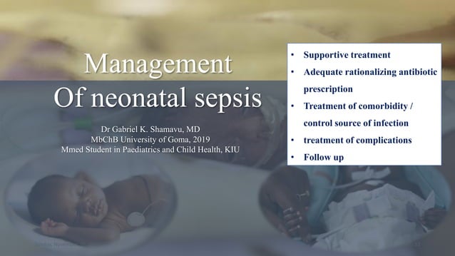 Neonatal sepsis : overview of epidemiology, pathogenesis ...