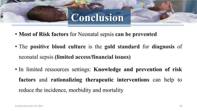 Neonatal sepsis : overview of epidemiology, pathogenesis ...