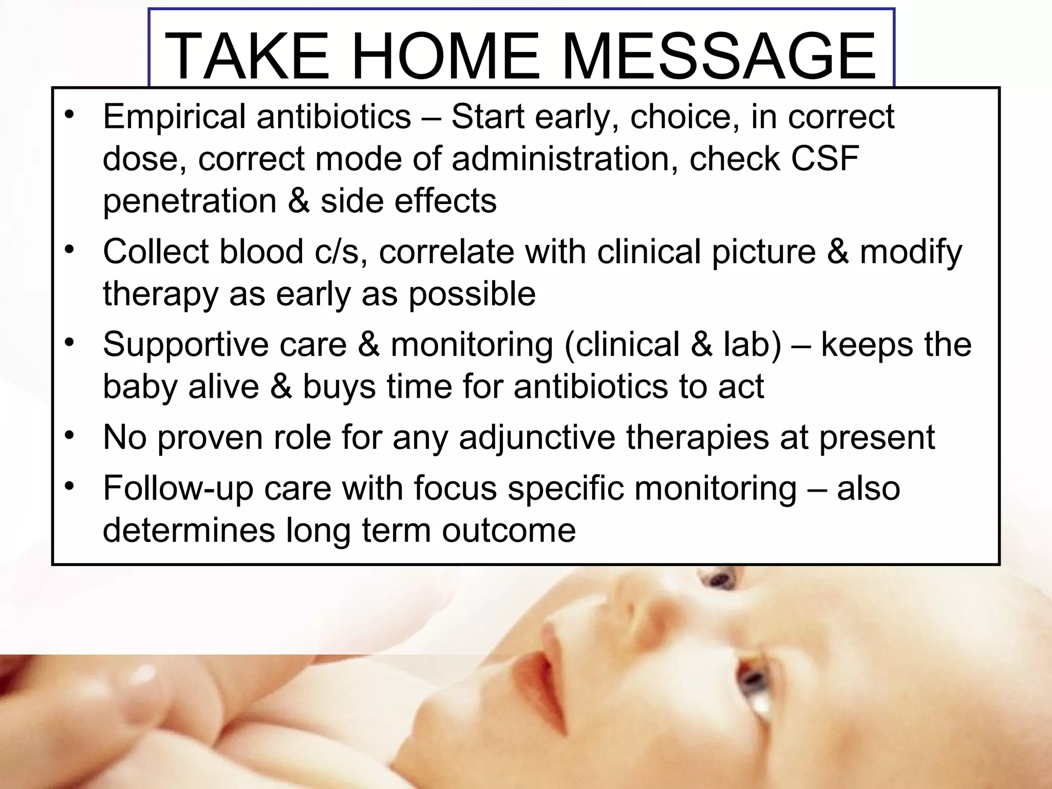 Neonatal sepsis management | PPT