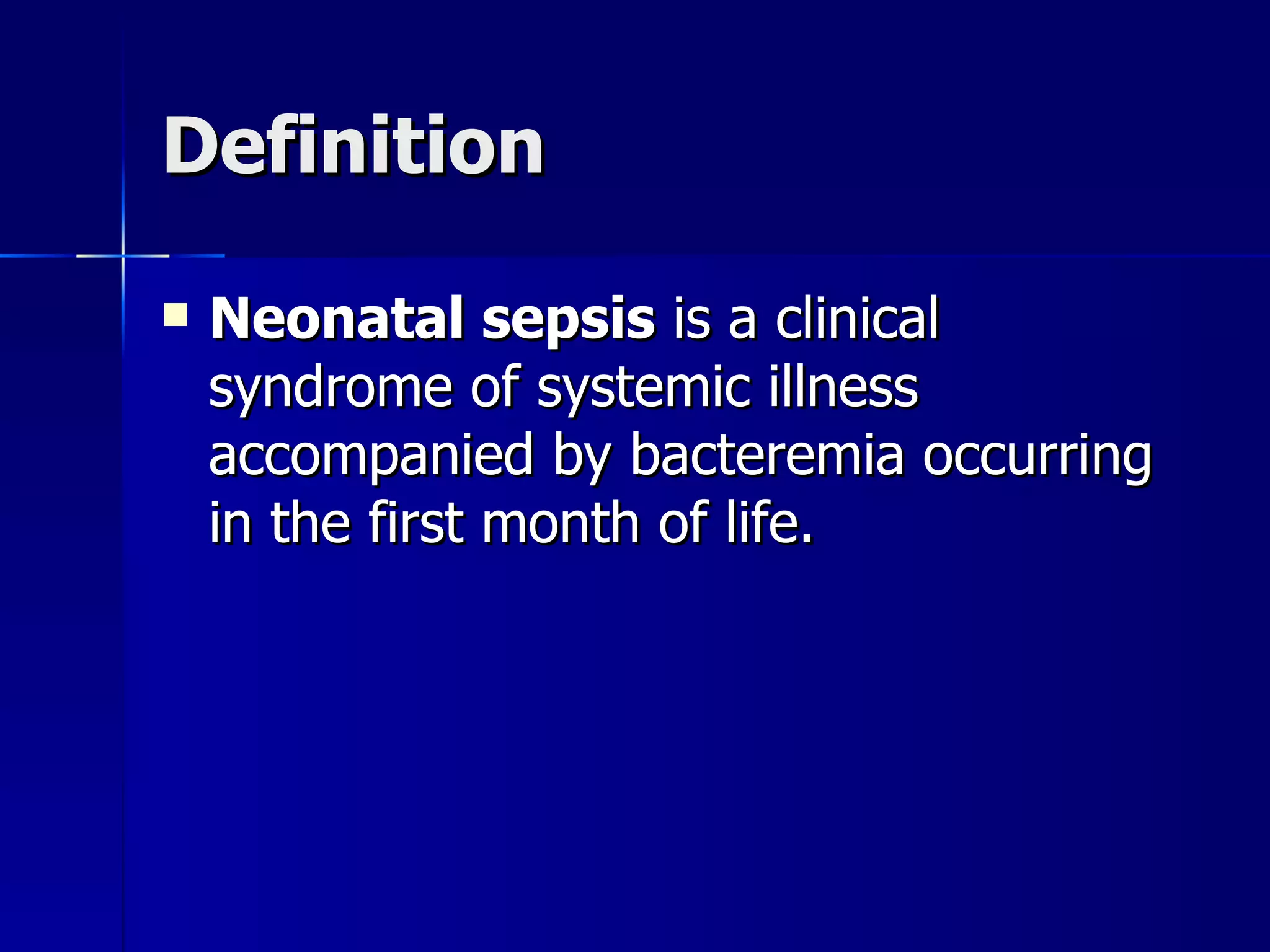 Neonatal sepsis ppp | PPT