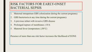 Neonatal sepsis protocols | PPTX