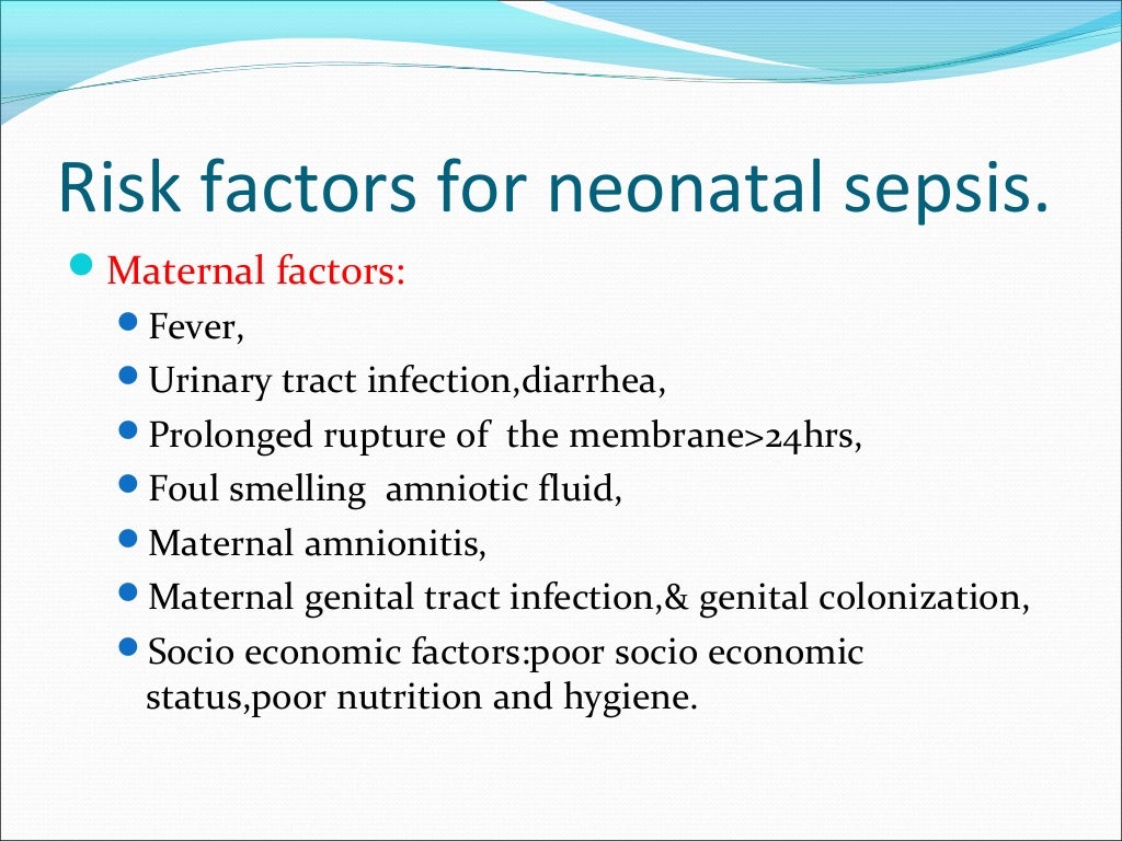understanding neonatal sepsis