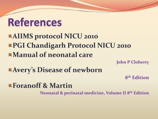 Neonatal sepsis surenda godara 23-8-11 | PPTX