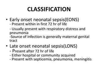 Neonatal sepsis in brief | PPTX | Lung and Respiratory Health ...