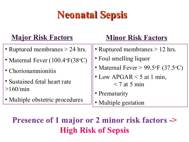Neonatal Sepsis