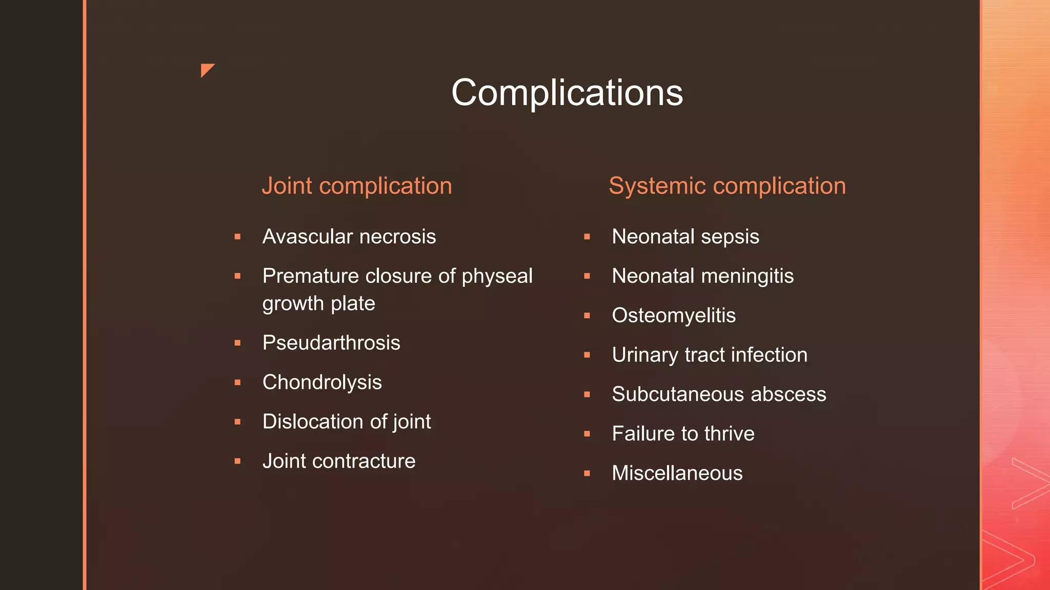 Neonatal septic arthritis | PPTX