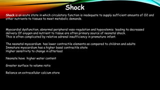 Neonatal shock may 2021 | PDF