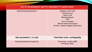 Neonatal shock may 2021 | PDF