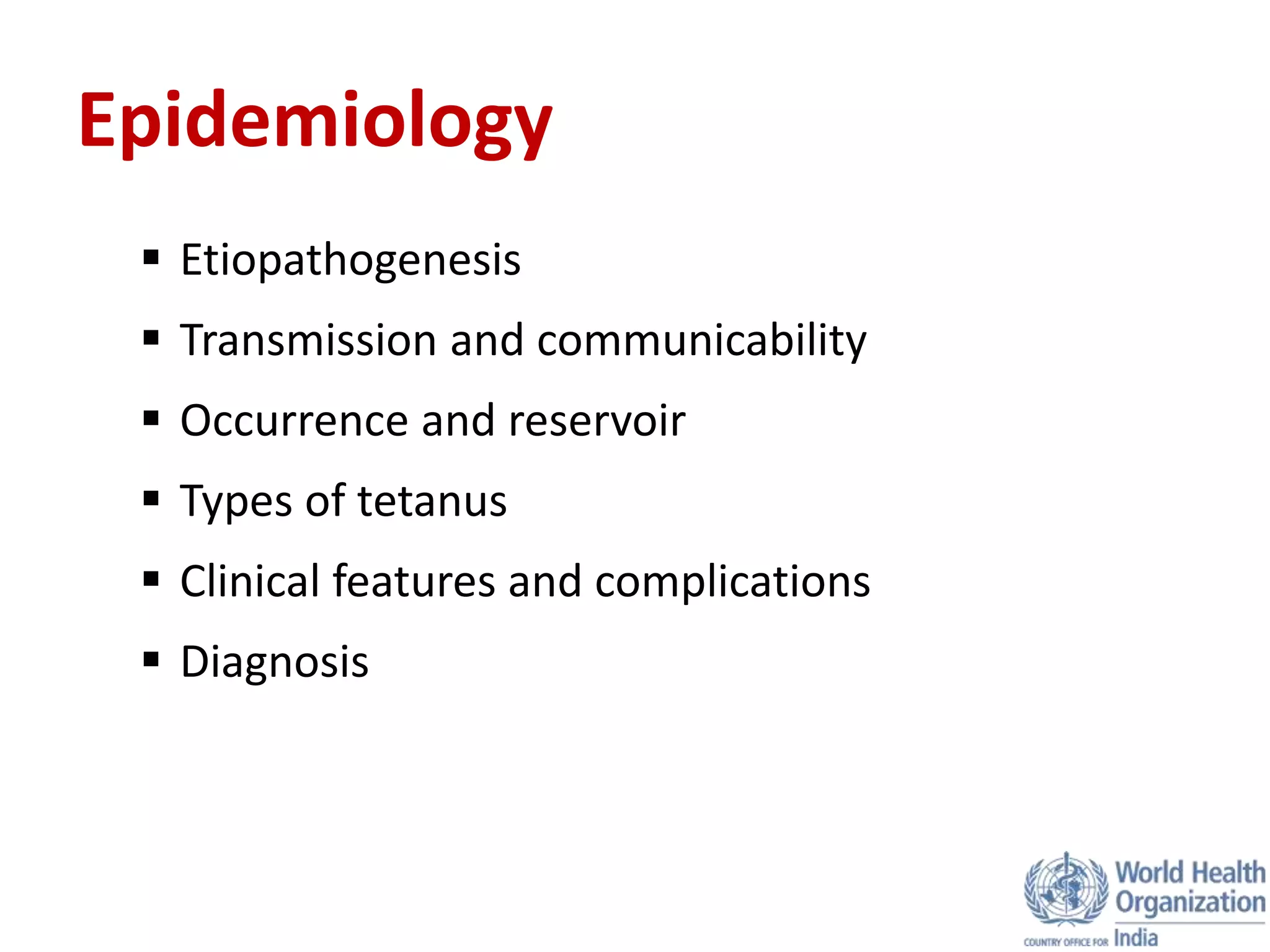 Neonatal tetanus | PPTX