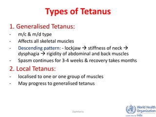 Neonatal tetanus | PPTX