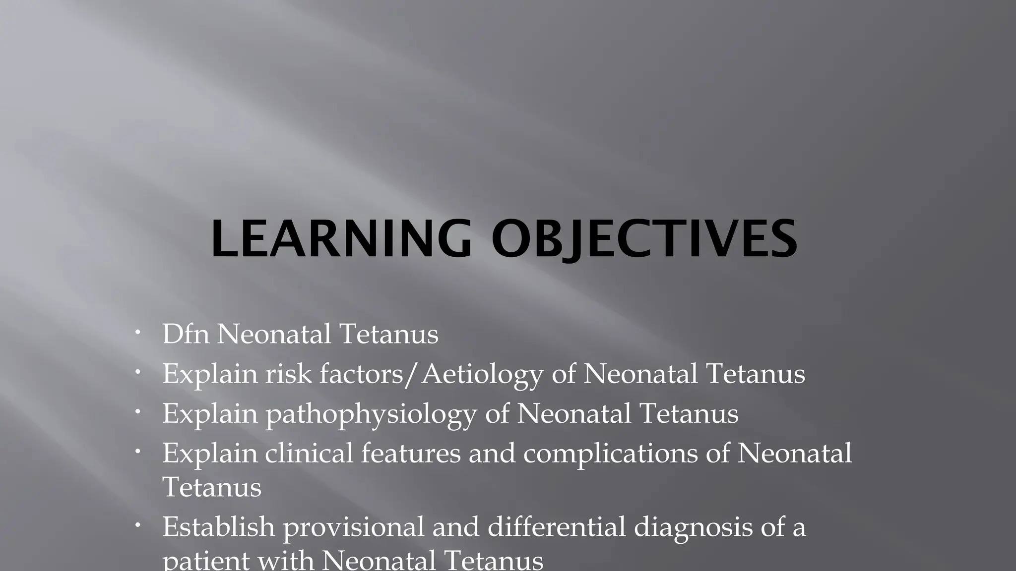neonatal tetanus.pptxnnnnnnnnnnnnnnnnnnnnnnn | PPT | Free Download