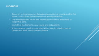 NEONATAL TETANUS.pptx for pediatrics rev | PPTX
