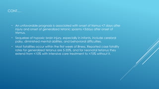 NEONATAL TETANUS.pptx for pediatrics rev | PPTX