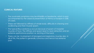NEONATAL TETANUS.pptx for pediatrics rev | PPTX