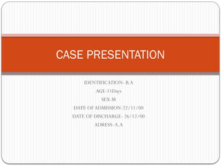 NEONATAL TETANUS case presentation PEdiatrics.pptx