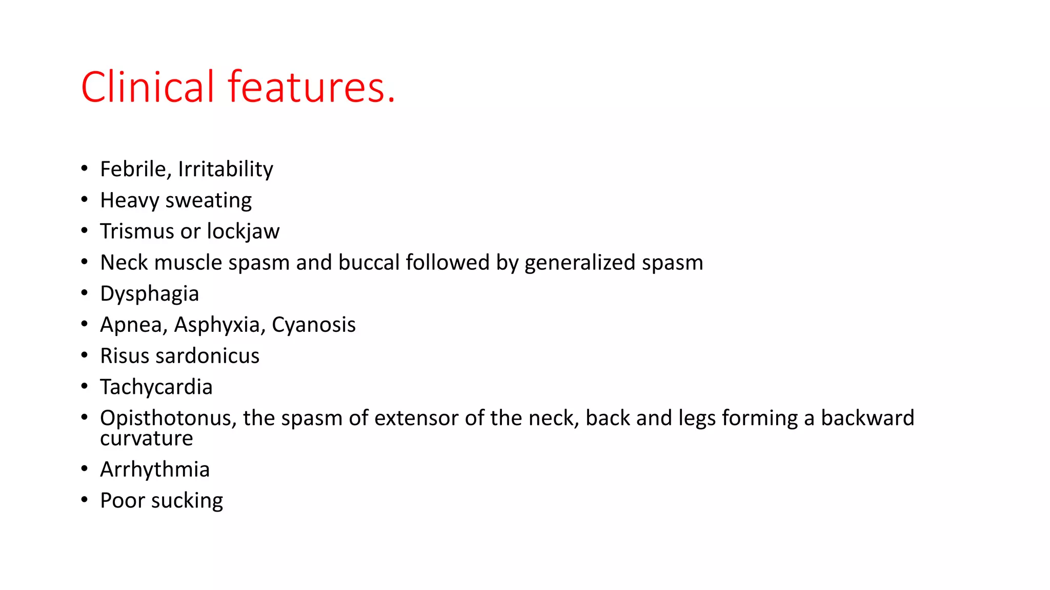 Neonatal tetanus | PPTX
