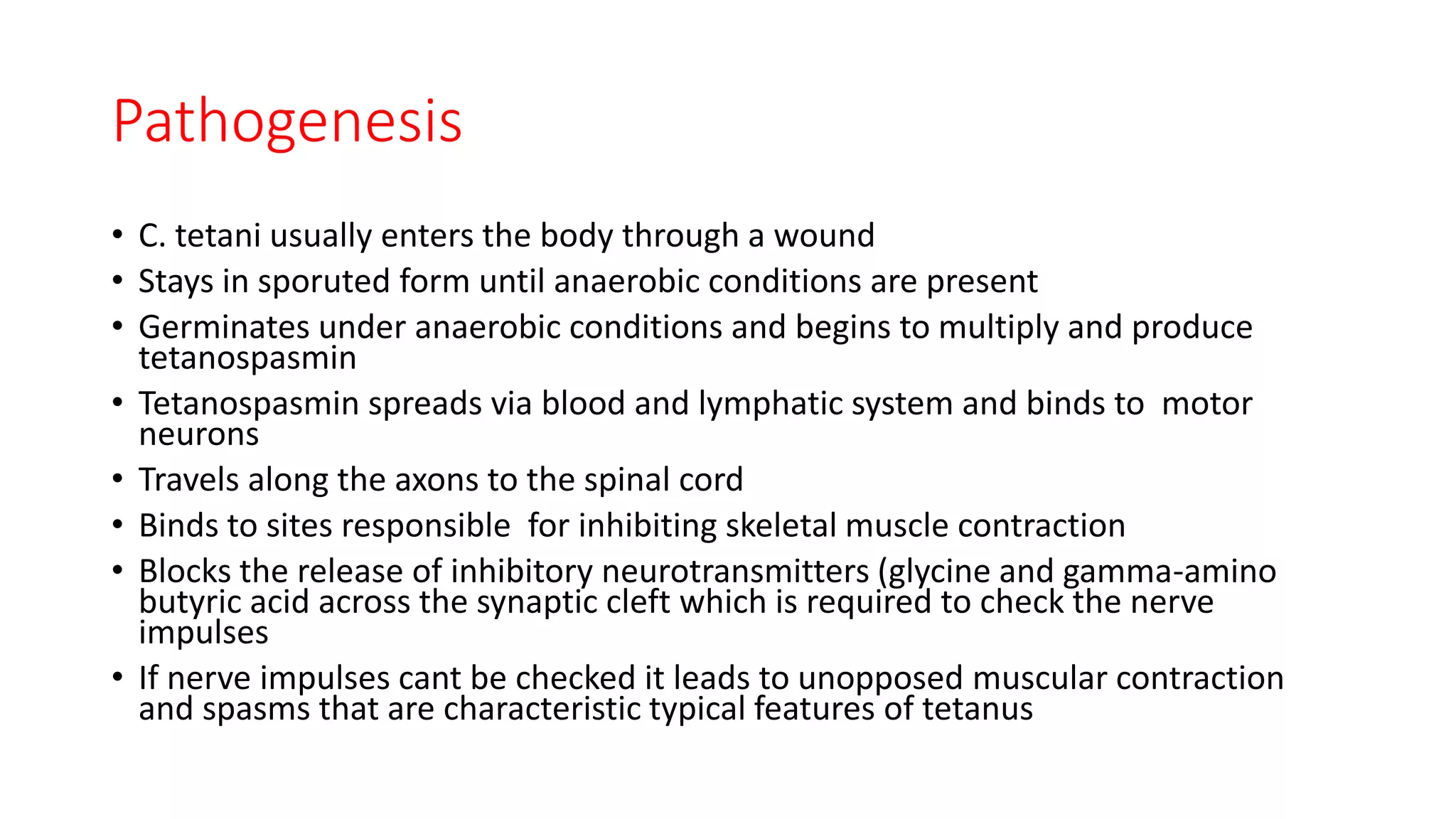 Neonatal tetanus | PPTX