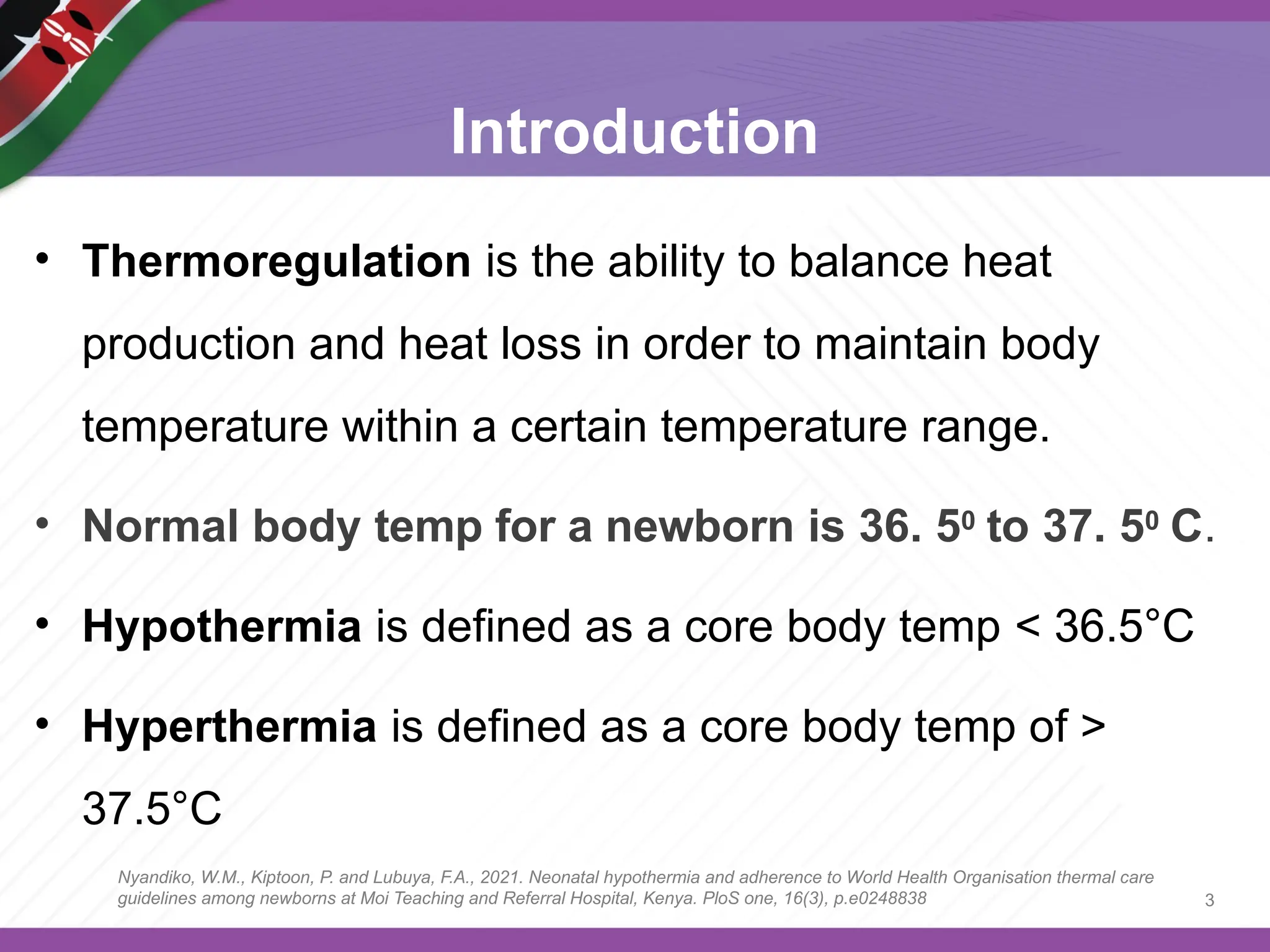 NEONATAL THERMOREGULATION PRESENTATIONSs | PPTX
