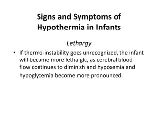 Neonatal thermoregulation | PPTX