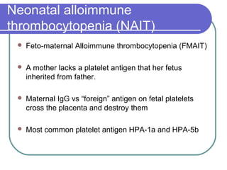 Neonatal thrombocytopenia | PPT