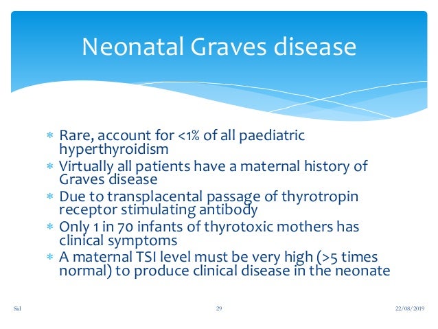 Neonatal Thyrotoxicosis