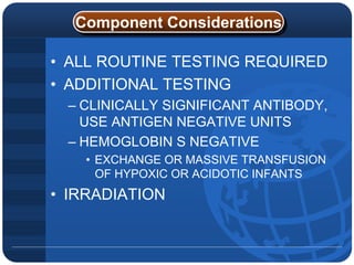 Best Practices in Neonatal Transfusions | PDF