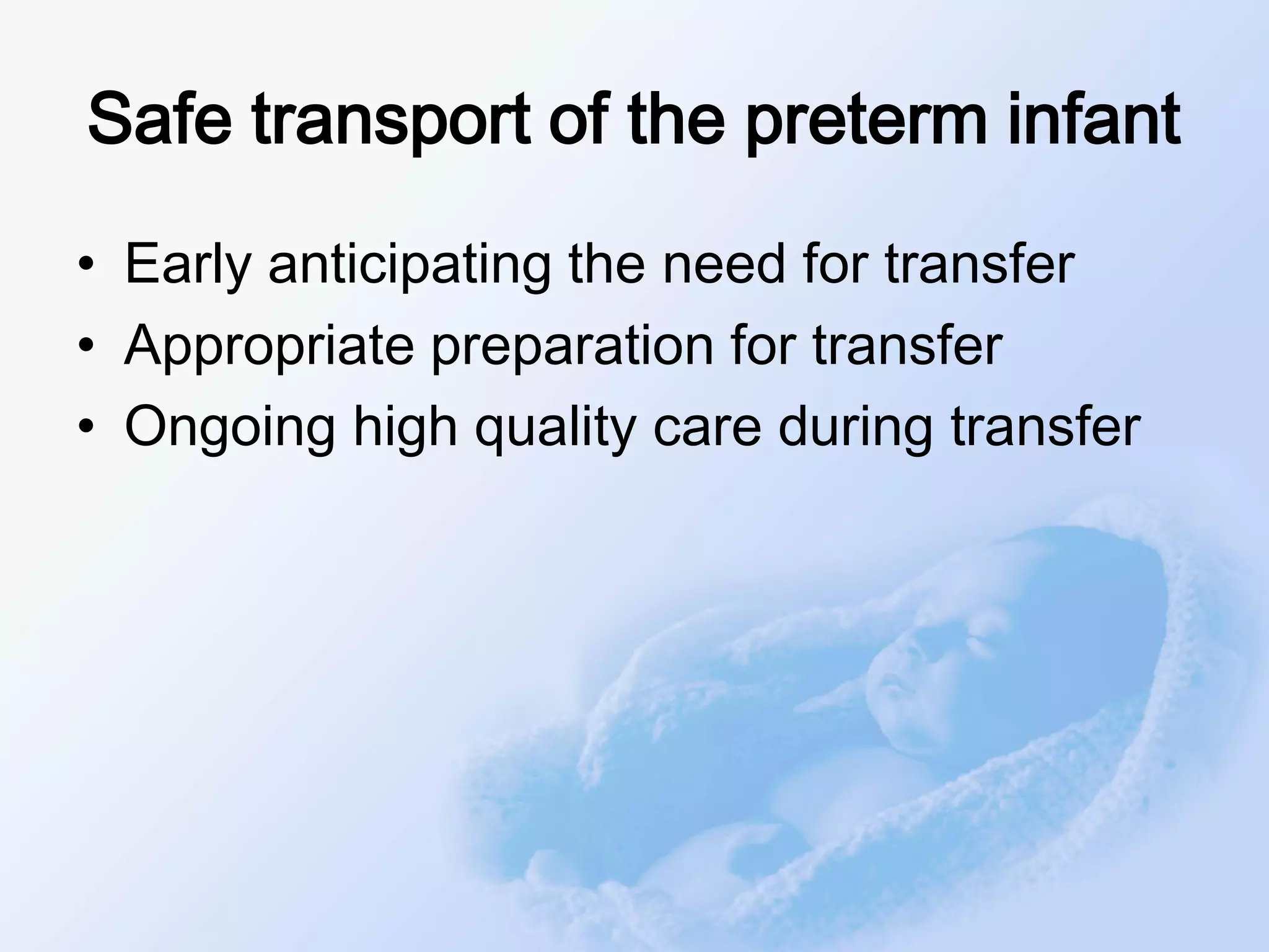 ACEM 201_Neonatal transport and stabilization santi | PDF