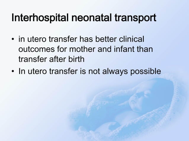 ACEM 201_Neonatal transport and stabilization santi | PPT