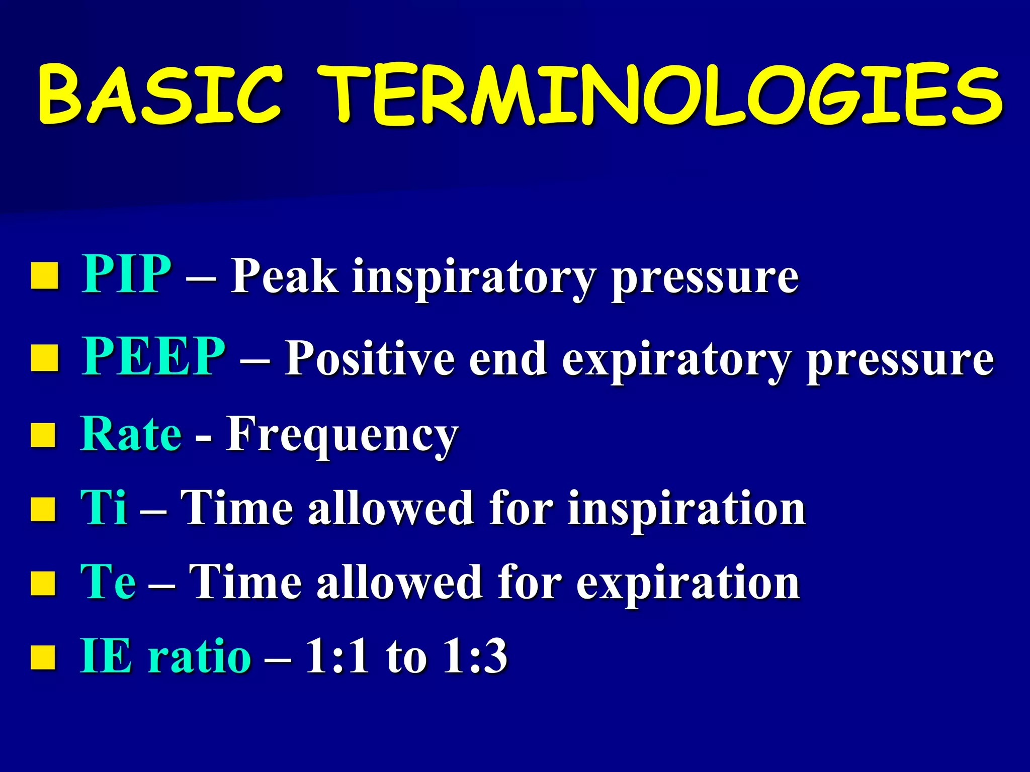 Neonatal ventilation | PPTX
