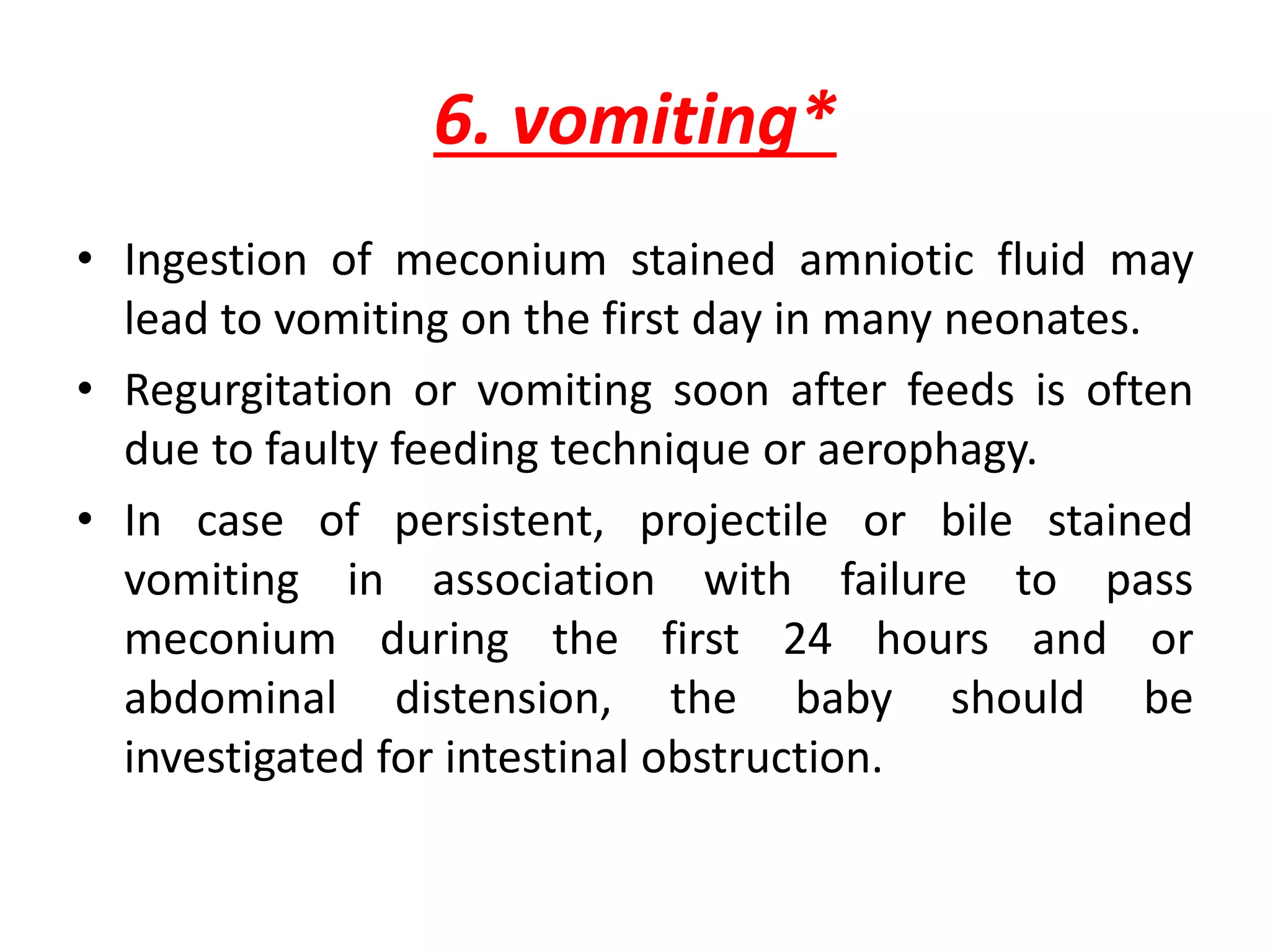 Neonatal warning signs | PPTX