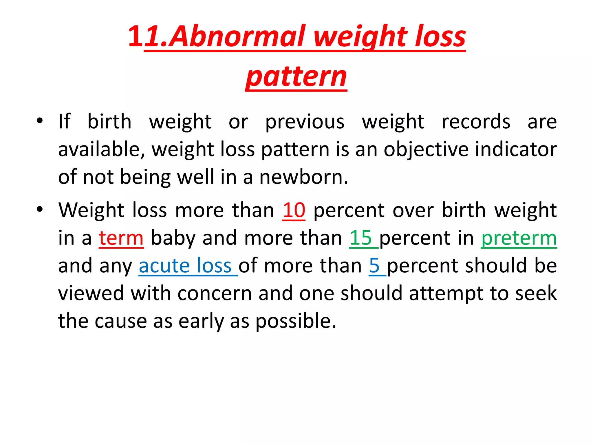 Neonatal warning signs | PPTX