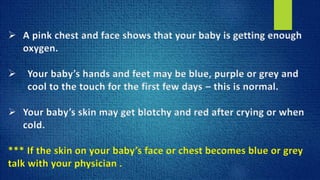 Neonate(Newborn baby) behaviors and activities | PPTX