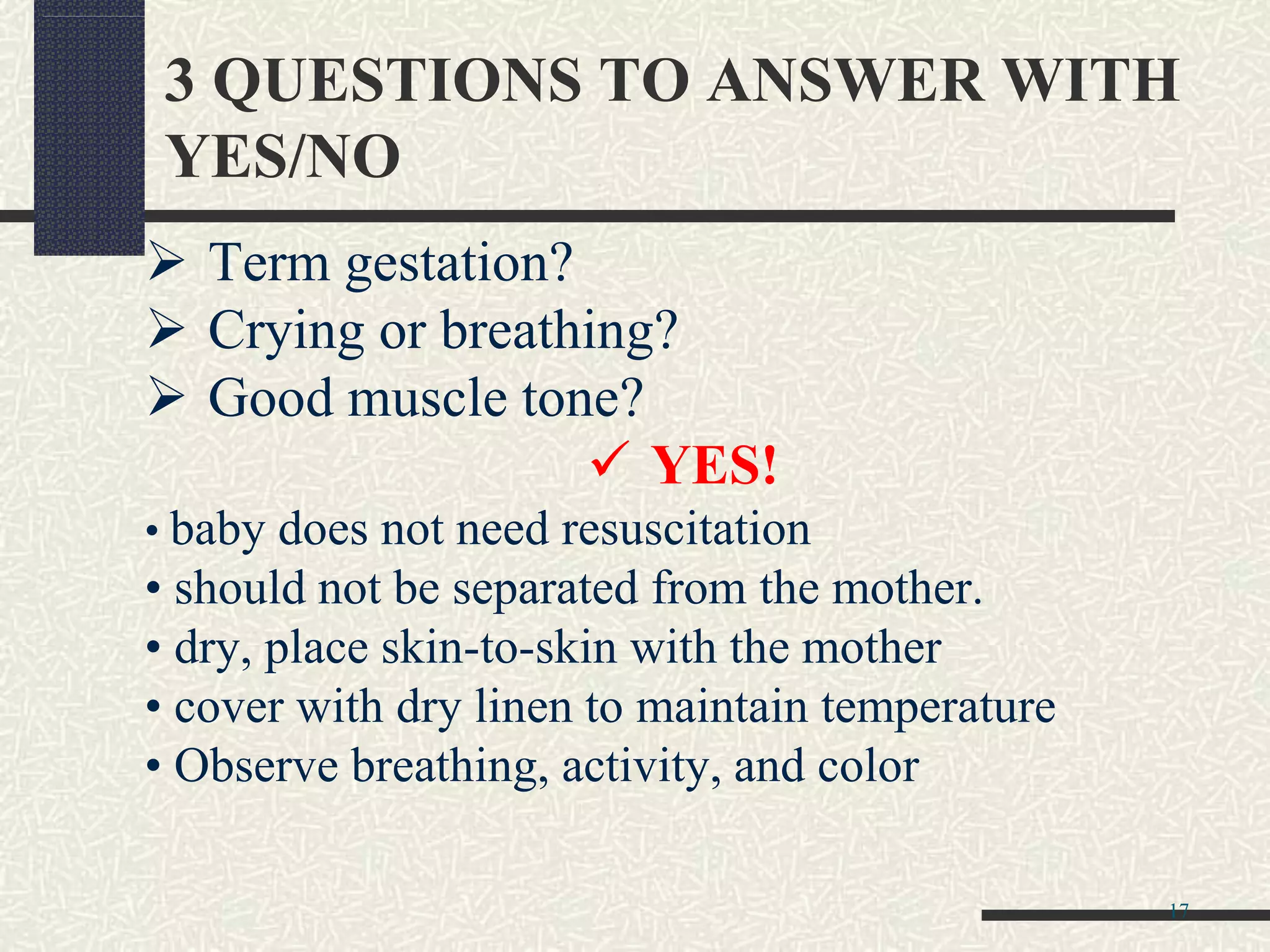 Neonate life support Resuscitation | PPTX