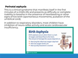 Neonatology, birth asphyxia, APGAR in chilD | PDF