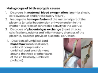 Neonatology, birth asphyxia, APGAR in chilD | PPT