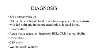 NEONATAL SEPSIS- AETIOLOGY, PATHOPHYSIOLOGY, TREATMENT | PPTX