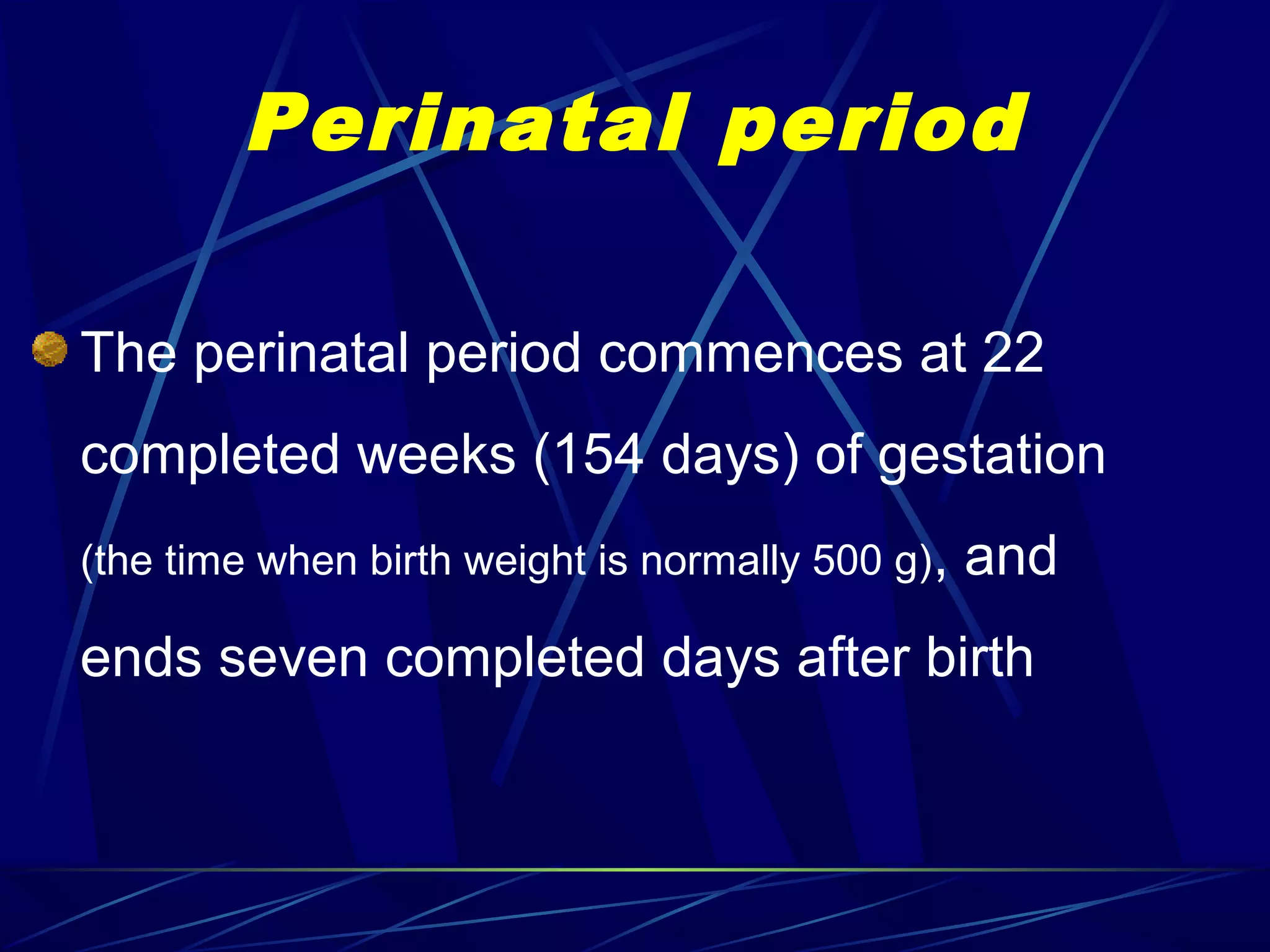 Neonatology intro | PPT