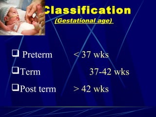 Neonatology intro | PPT