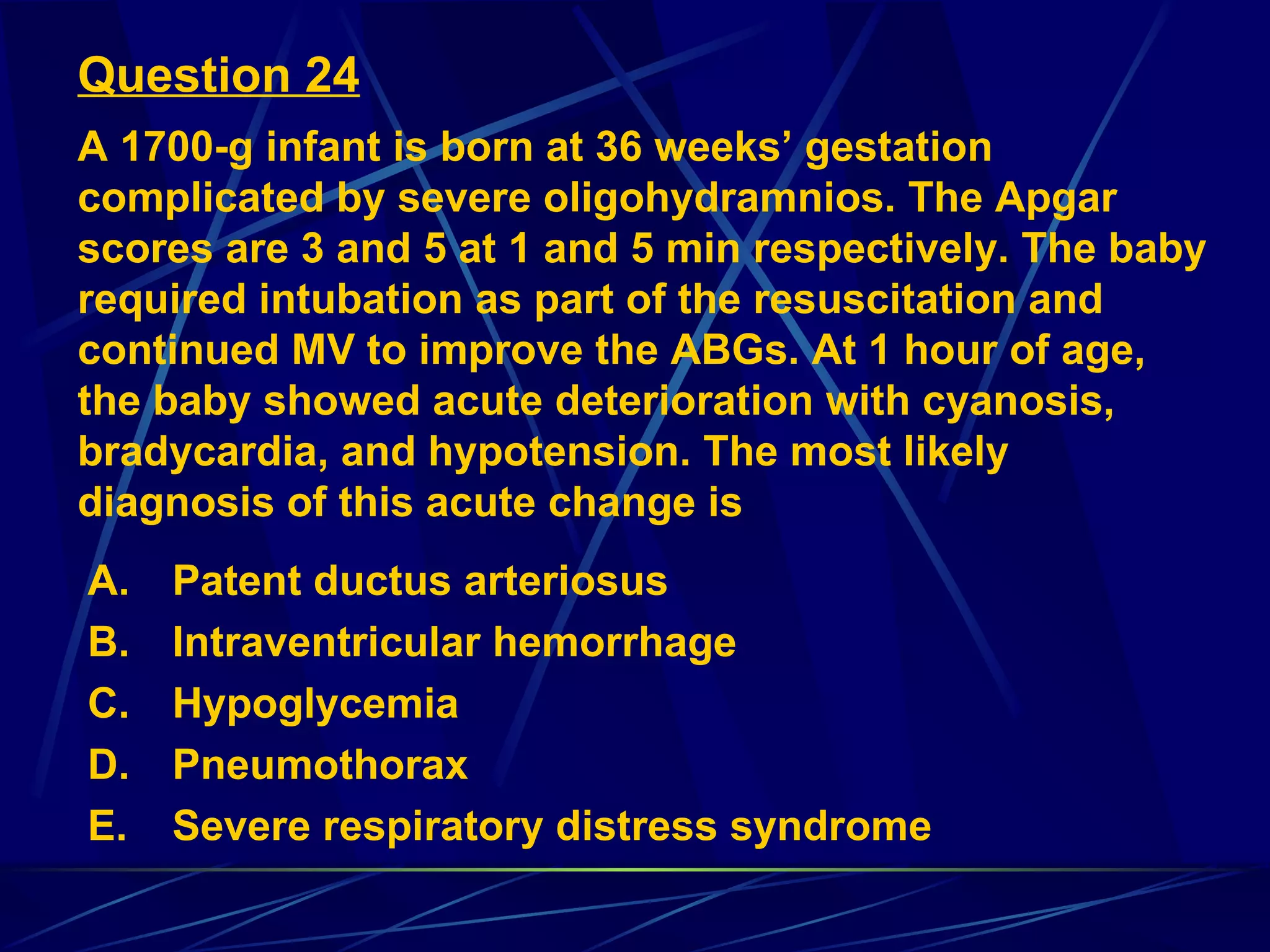 Neonatology MCQs | PPT