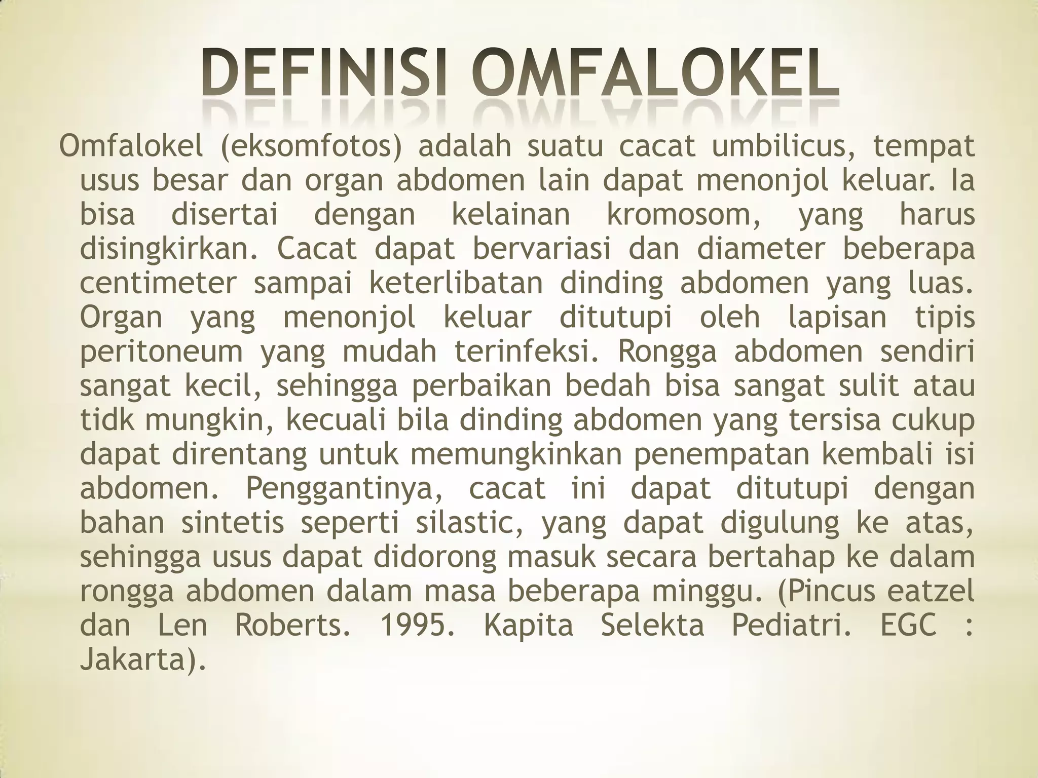 Neonatus rima okky ossa | PPT