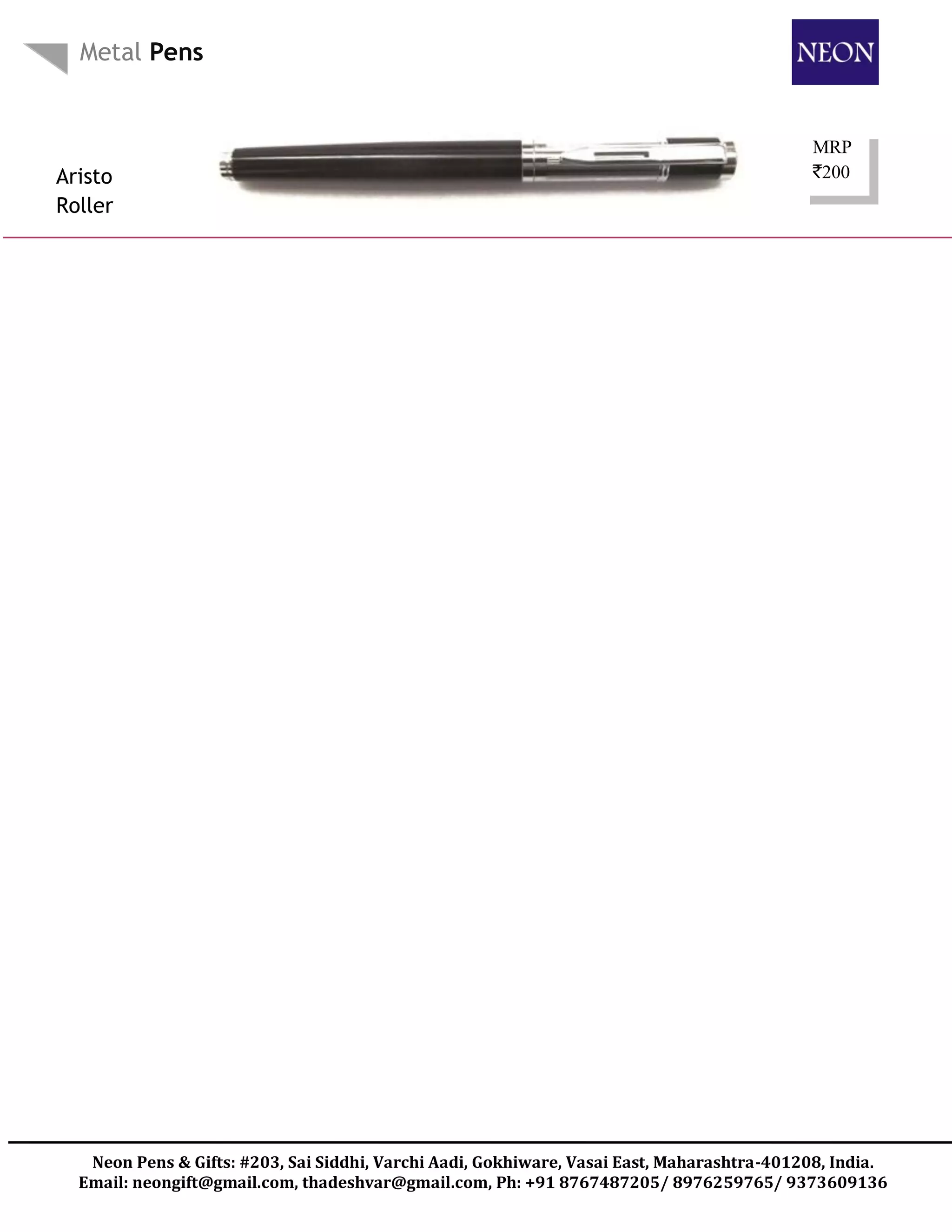 Italia Pens Catalog | PDF