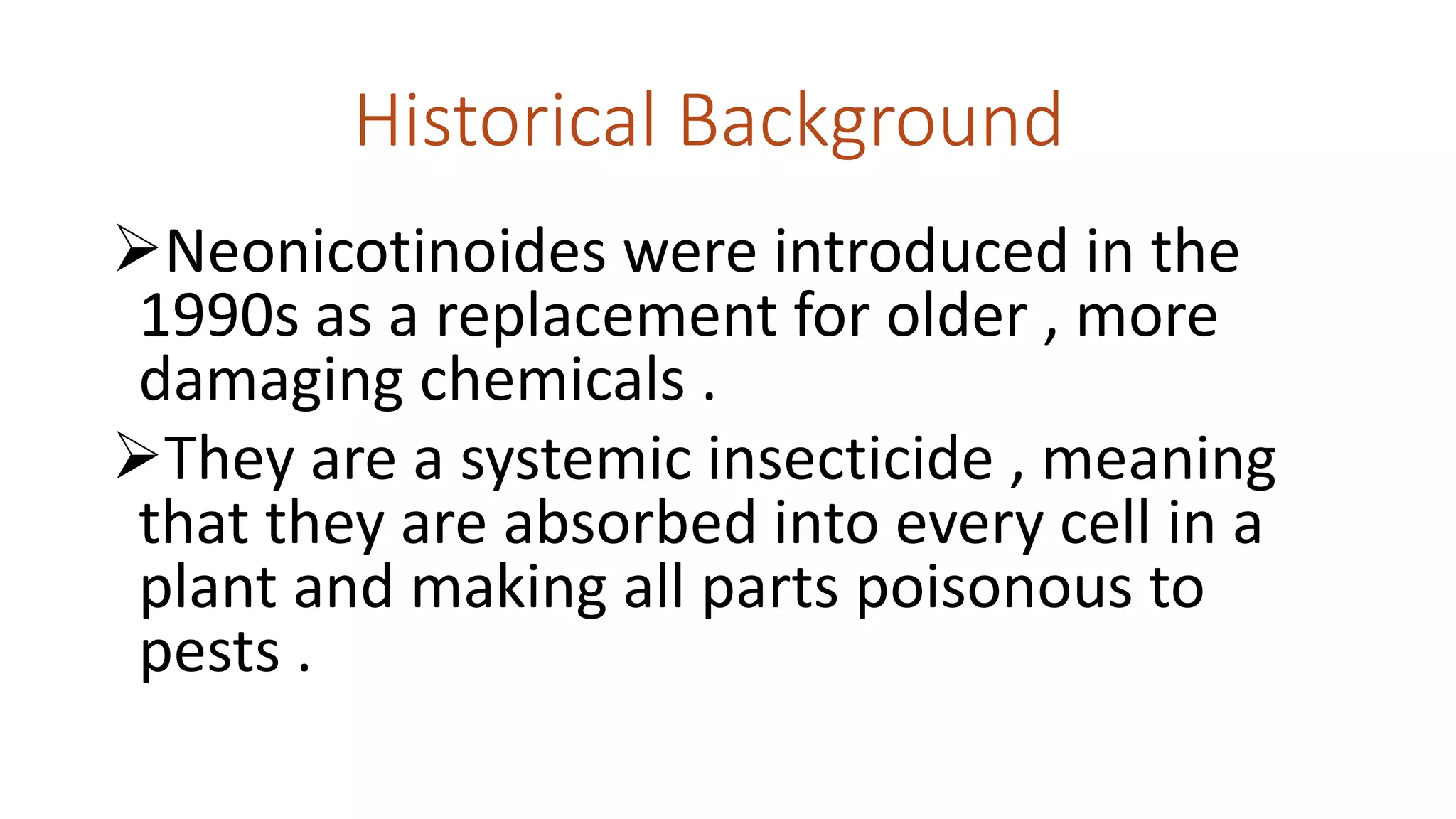 Neonicotinoid | PPTX