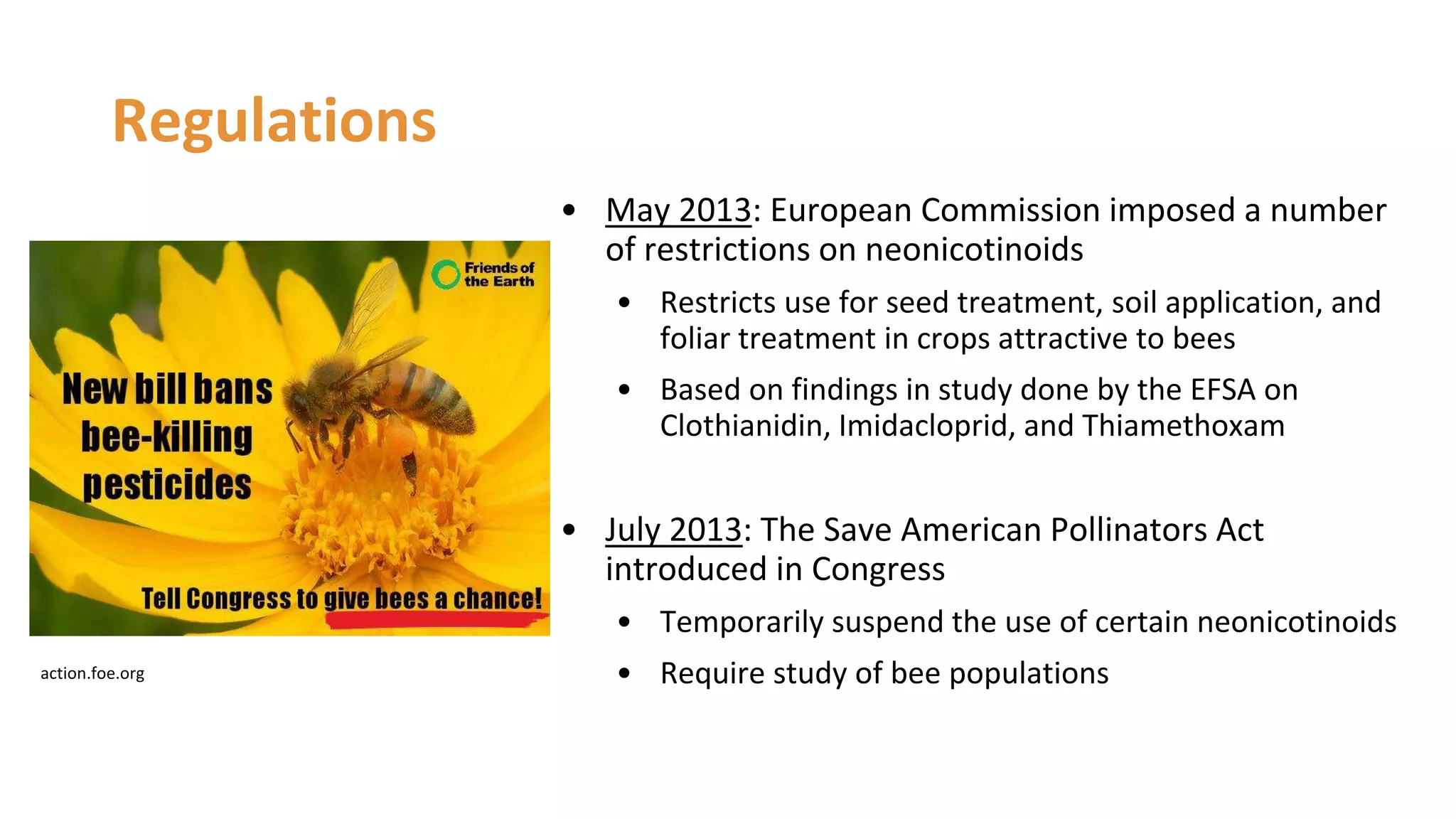 Neonicotinoids | PPTX | Agriculture | Industries