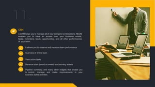 Neon Soft Telecom Process Management Company | PPTX | Business ...