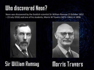 Neon: The 10th element | PPTX