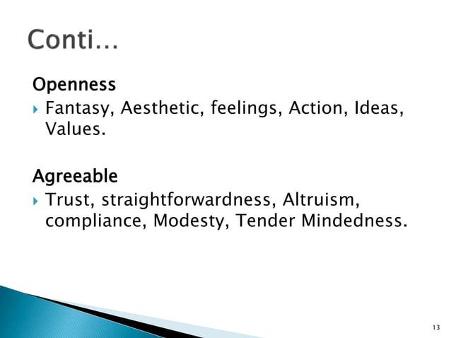 Neo personality inventory | PPTX