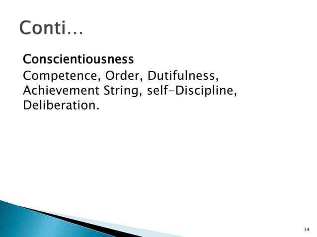 Neo personality inventory | PPTX