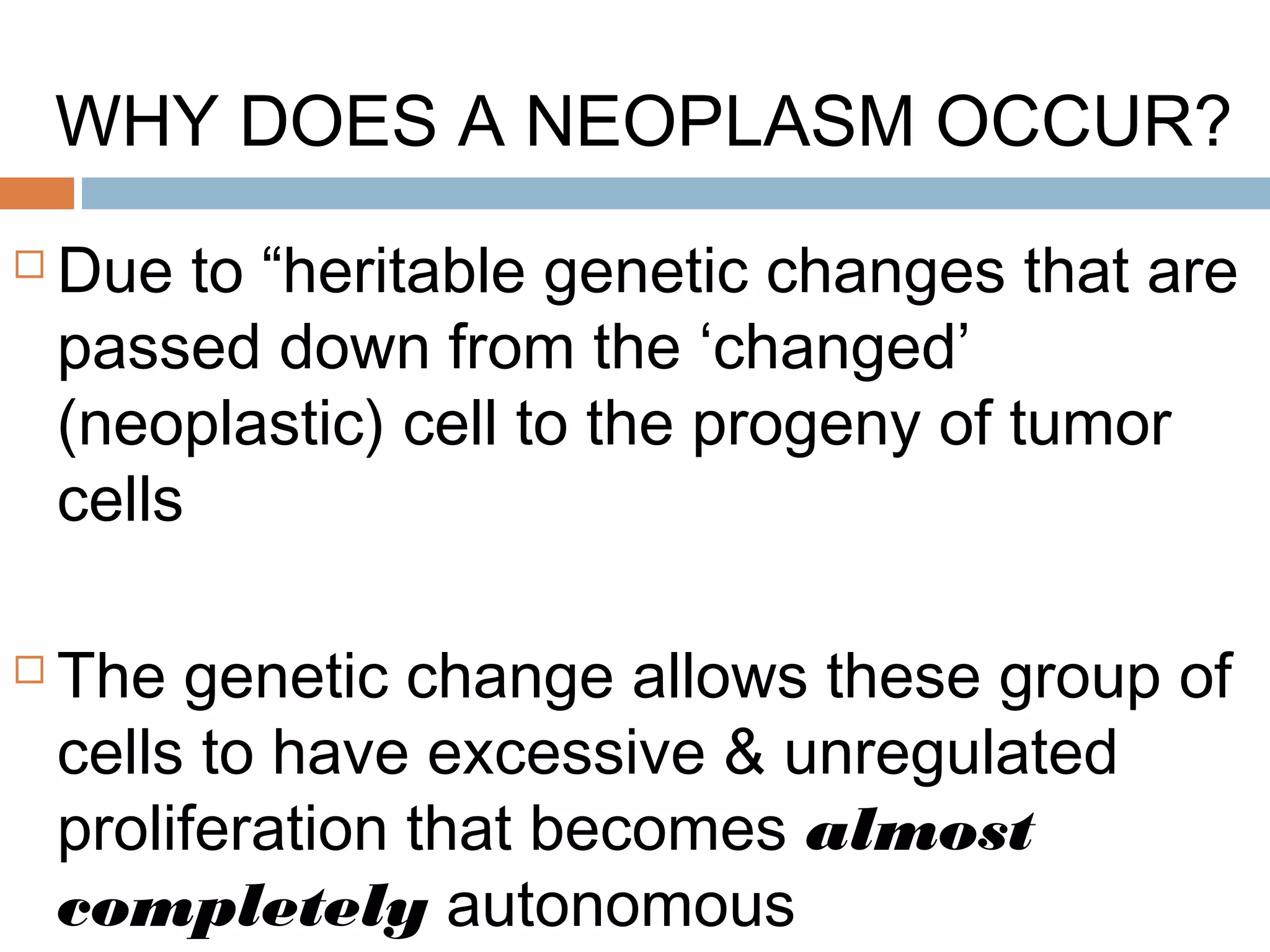 Neoplasia | PPT