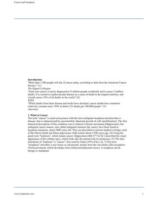 Neoplasia | PDF