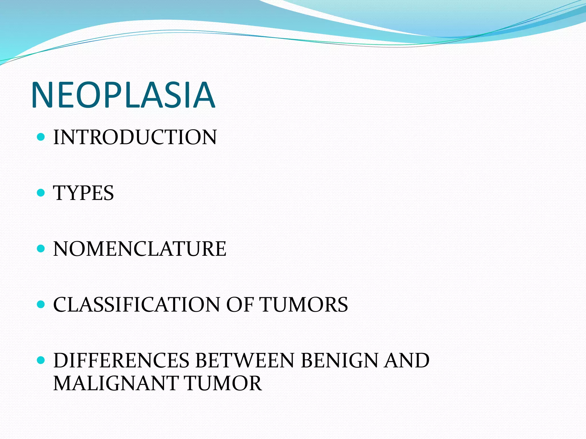 Neoplasia | PPTX